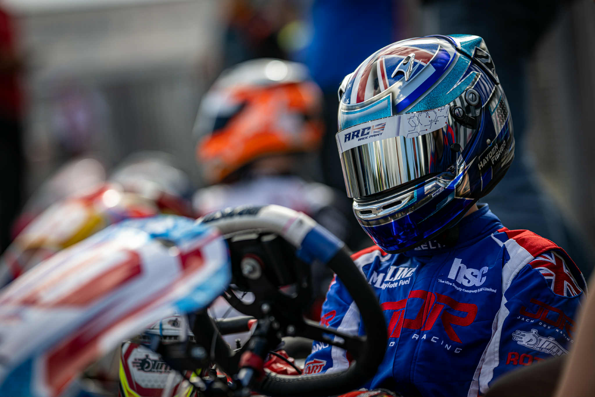 ARC Race Paint - Custom Helmet Paintwork for Motorsport Worldwide